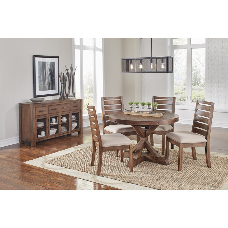 Trevion Solid Mahogany Dining Table